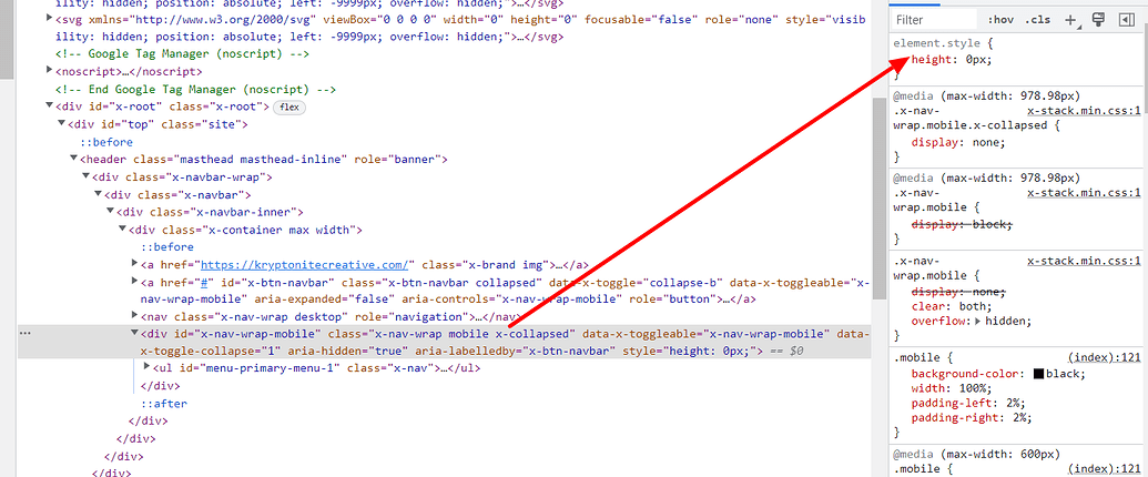 Hamburger Menu Not Working Support Themeco Forum