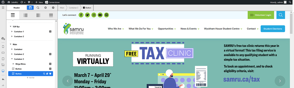 Our headers & footers are MISSING in the Header & Footer Builders ...