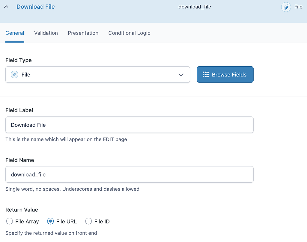 File download button using Advanced Custom Fields - Support - Themeco Forum