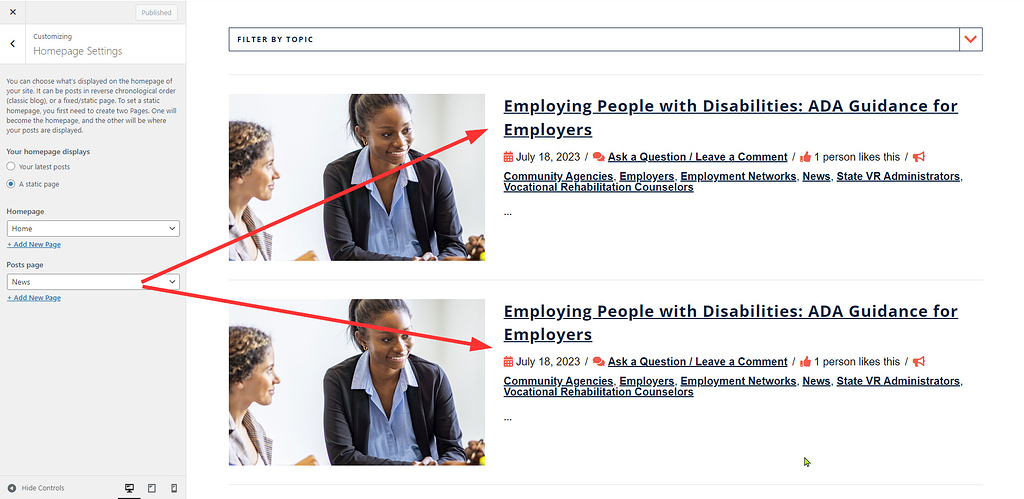 Most recent post on posts page is showing up twice - Support - Themeco ...