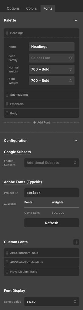 Custom Fonts Not Working in Cornerstone - Support - Themeco Forum