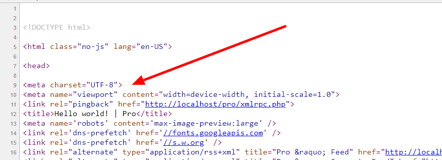 Function To Place Meta Charset UTF 8 First Position In Head Support 