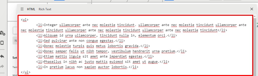 Align The Second Line In HTML Bullet Point List Support Themeco Forum