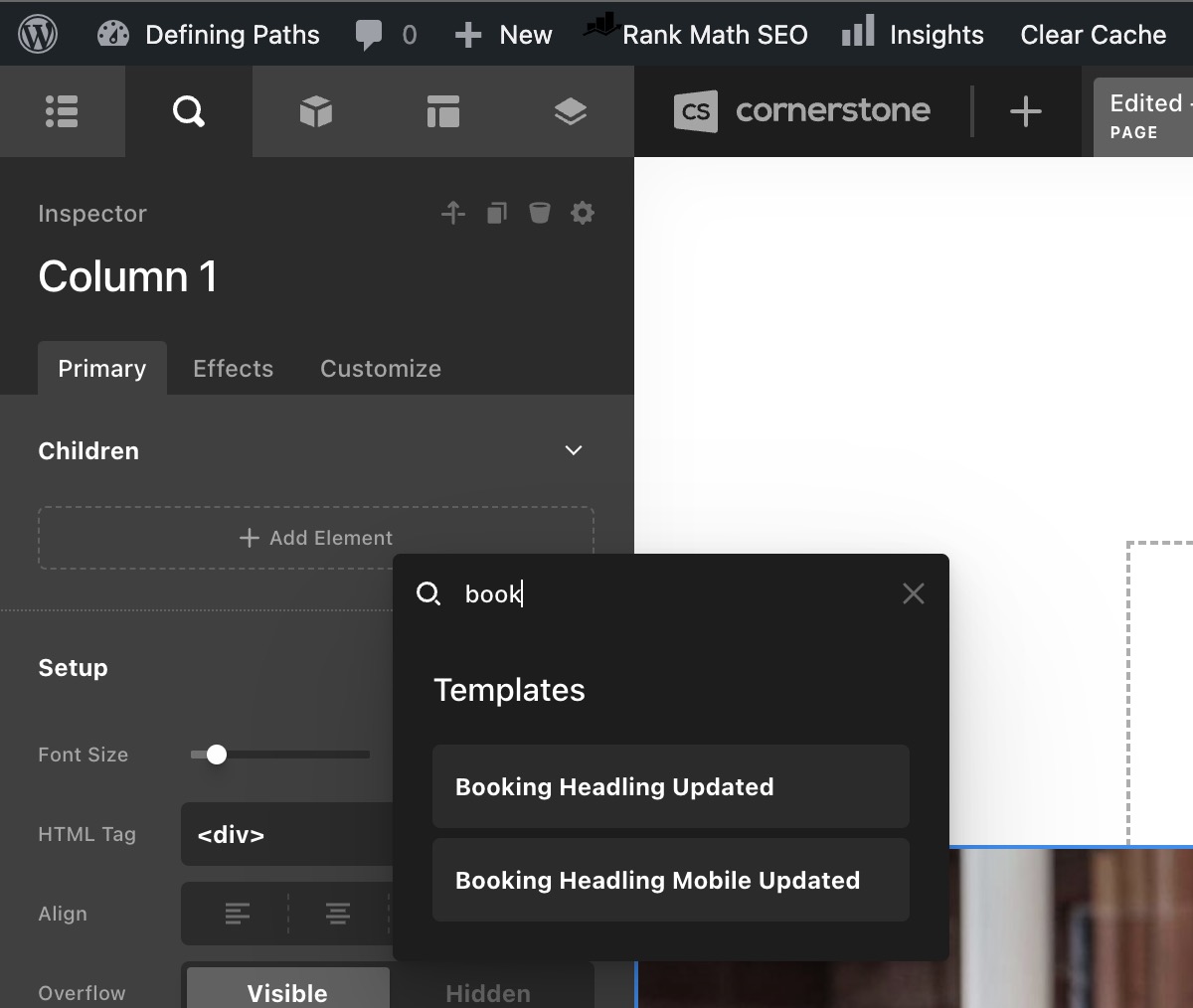 Where are the my section presets? - Support - Themeco Forum